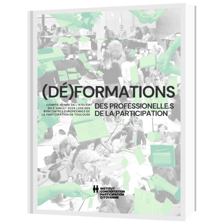 Formation et évolution des métiers - Institut de la Concertation et de la Participation Citoyenne